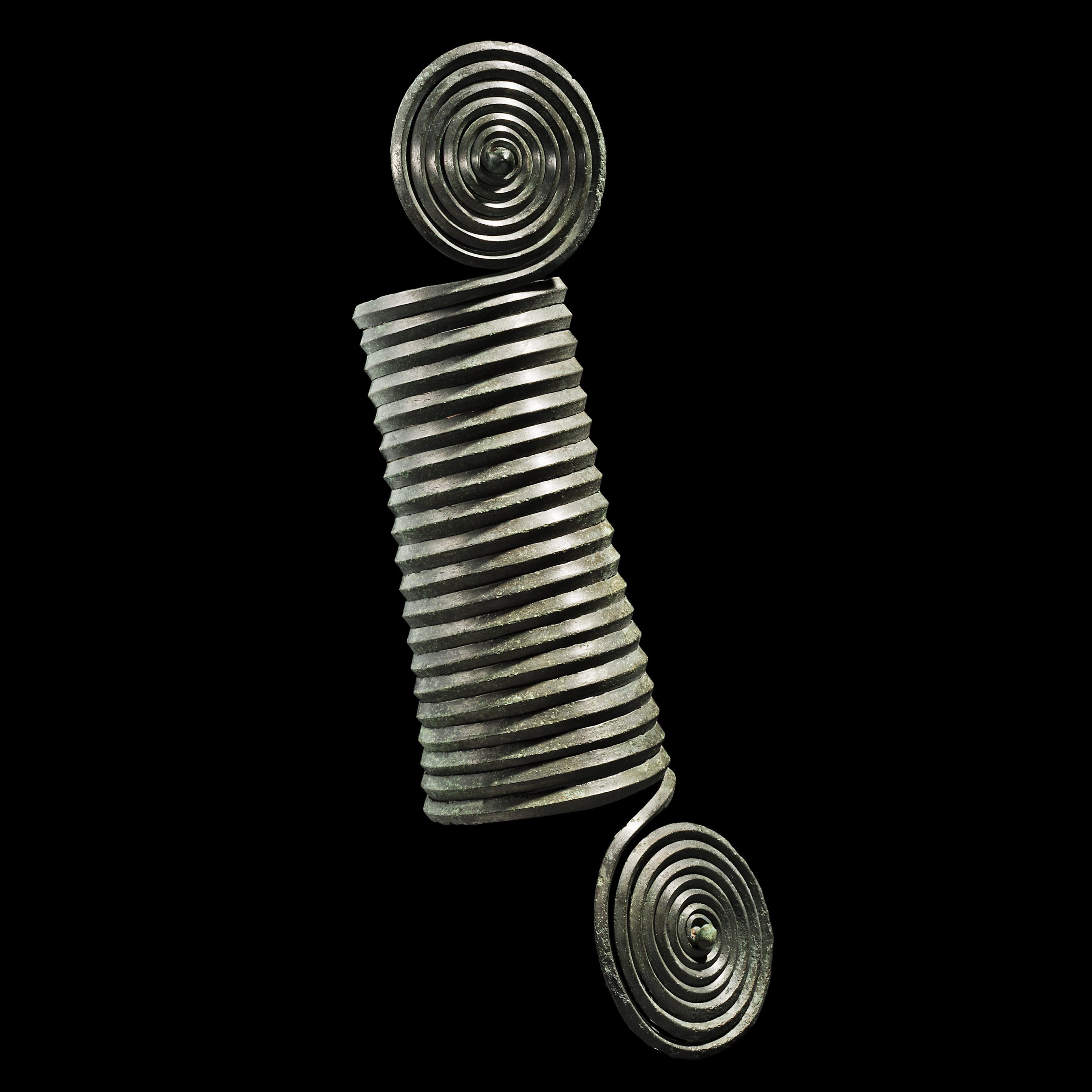 European Bronze Spiral Armlet - Phoenix Ancient Art